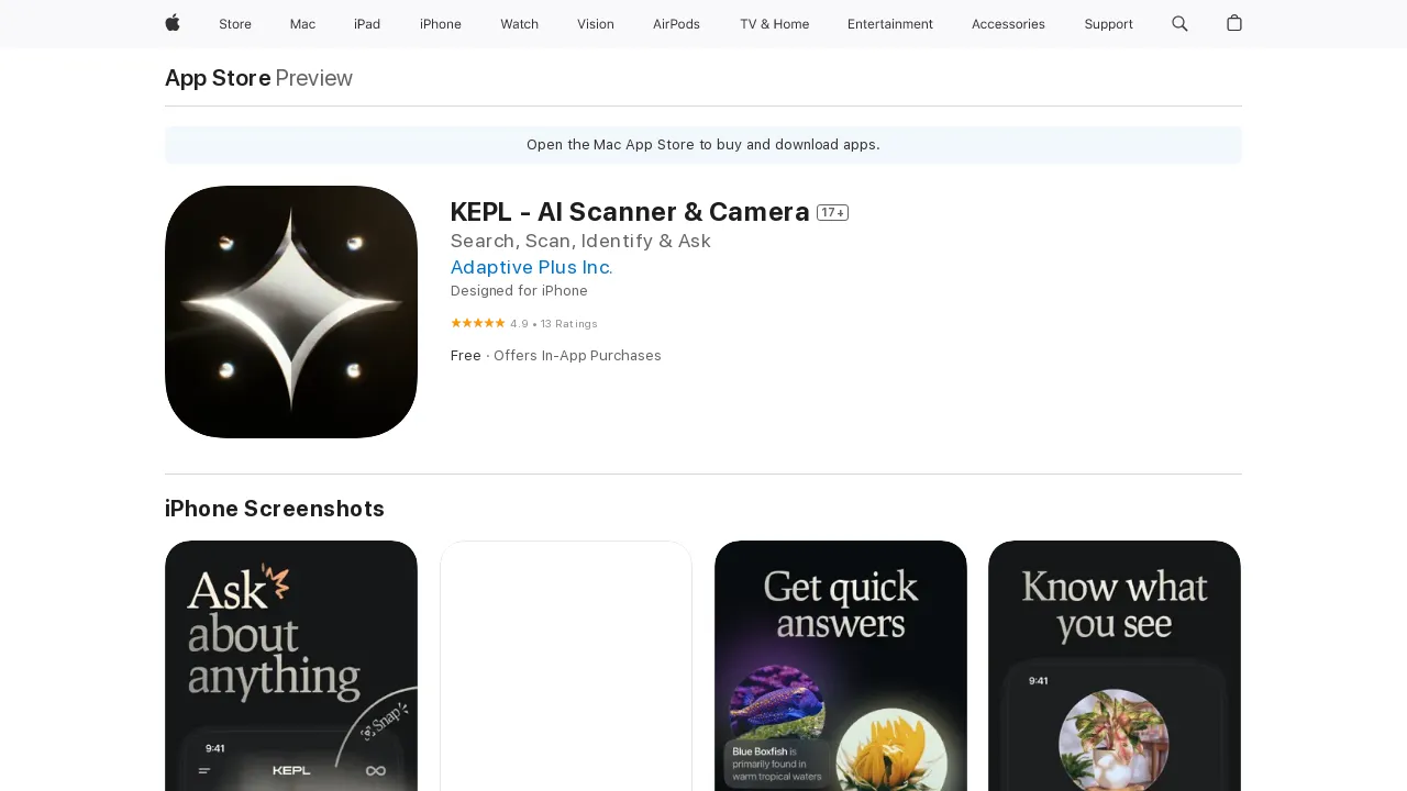 KEPL - Vision AI Search - BestofAI